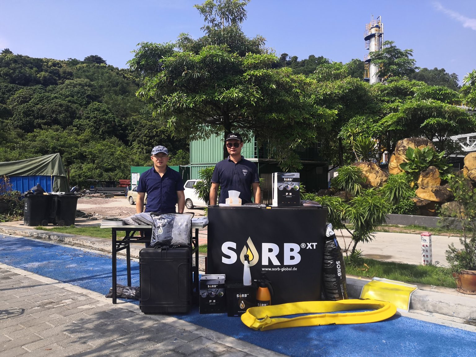 德国SROB产品参与广州某化工企业消防应急演练 – 华阳机电,激光对中仪,测振仪,红外热成像仪,液压工具